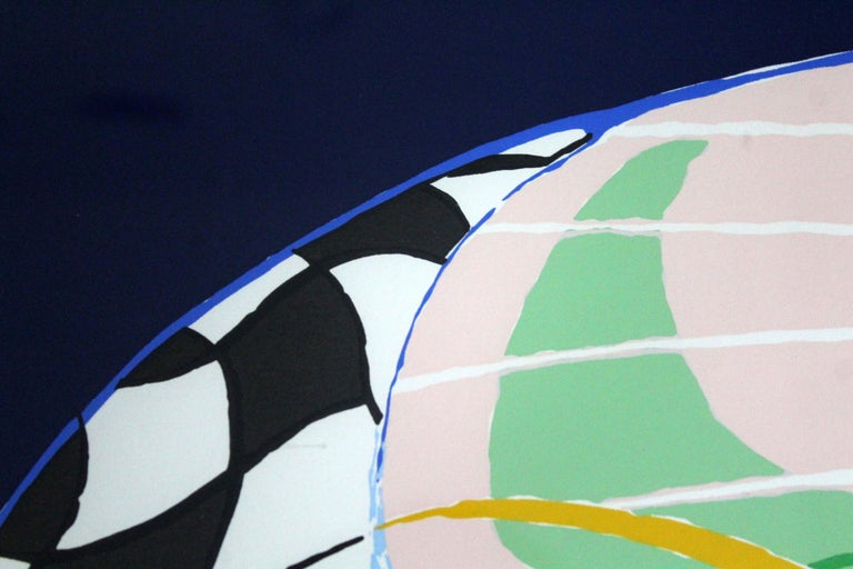 Susan Crile Mostly Mozart Lincoln Center Serigraph Poster 1985 Framed ...