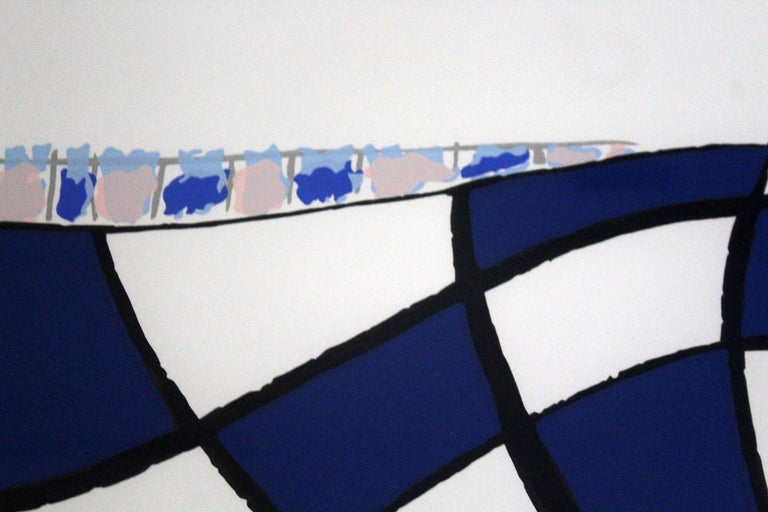 Susan Crile Mostly Mozart Lincoln Center Serigraph Poster 1985 Framed ...