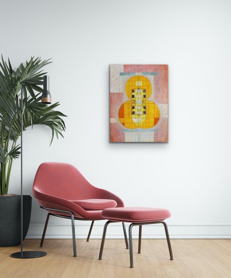 Susan E. Squires - Mexican Tango (Pink, Yellow, Blue and Orange ...