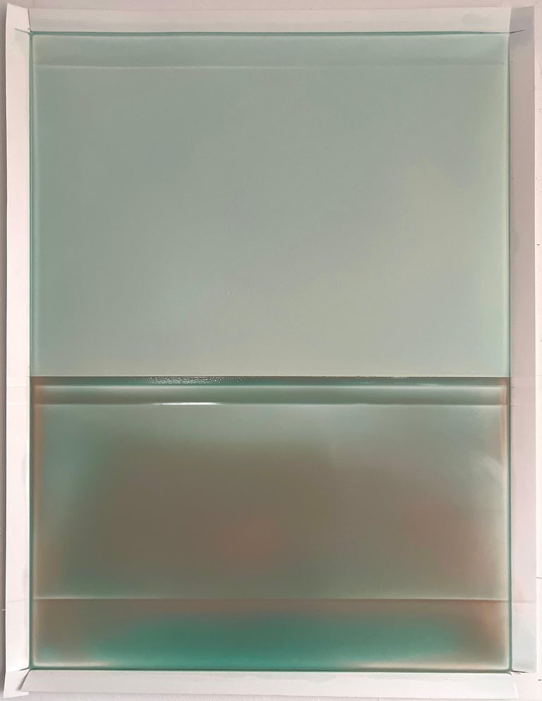 Susan English - Susan English "WOY 26-20 No. 23" Tinted Polymer on Yupo ...