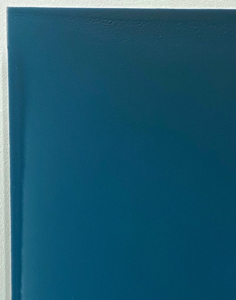 Susan English - Weather One, Dark Indigo Teal Blue Tinted Polymer ...