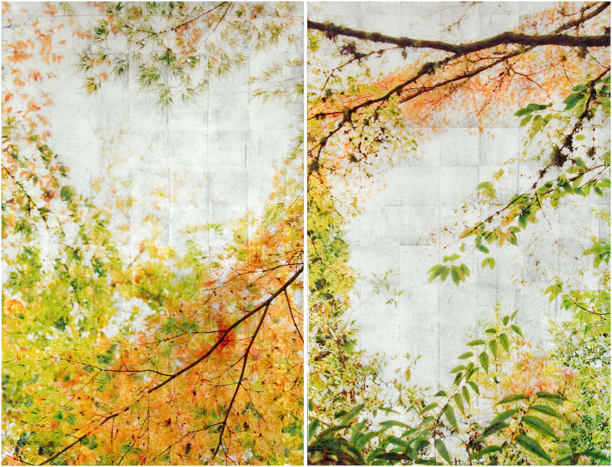 Susan Goldsmith - Complementary Angels (Diptych) For Sale at 1stDibs
