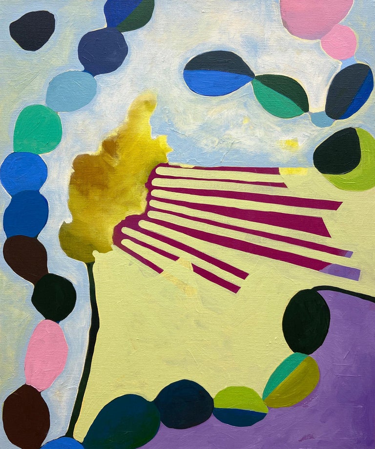 Susan Hable - ''Lazer Propagator'' - colourful abstract painting For ...