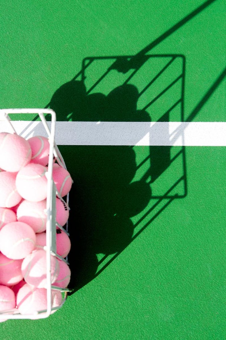 Susan Johnson - "Love Tennis," Contemporary Tennis Photograph, 45" x 30 ...