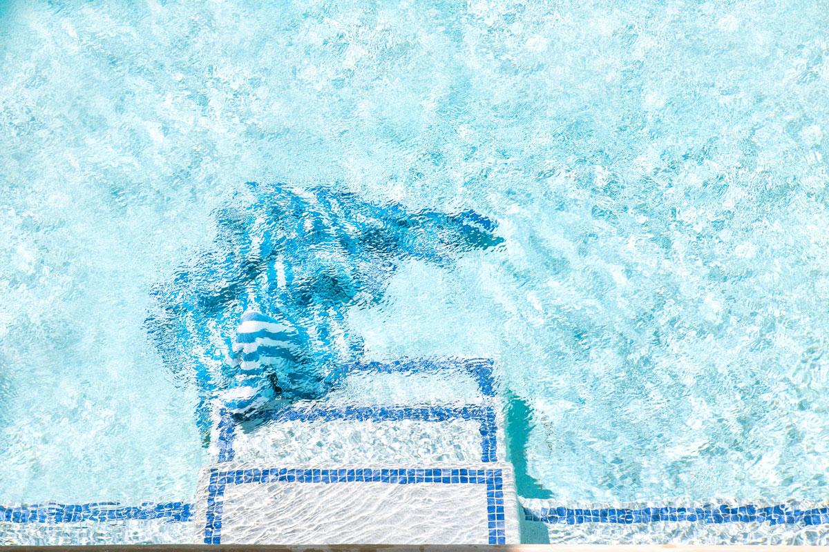 Susan Johnson - "Pool Day, " Contemporary Coastal Photograph, 20" x 30 ...