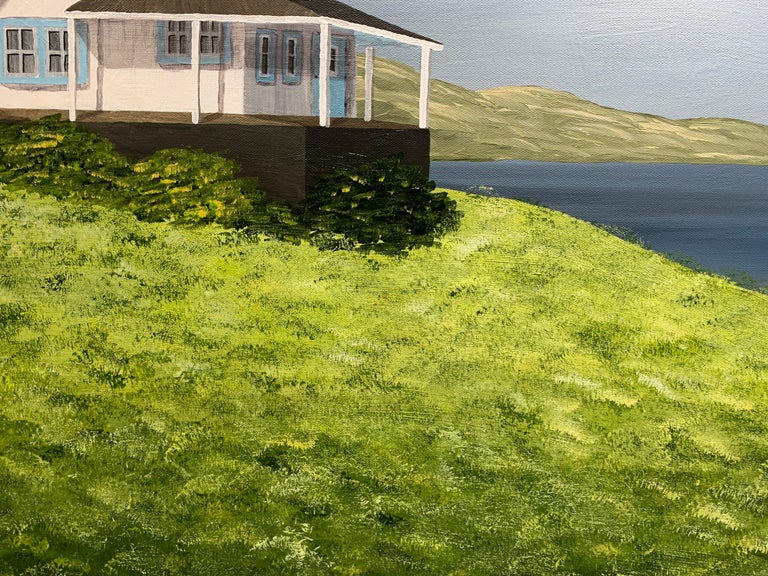 Susan Kinsella - Above the Bay by Susan Kinsella, square contemporary ...