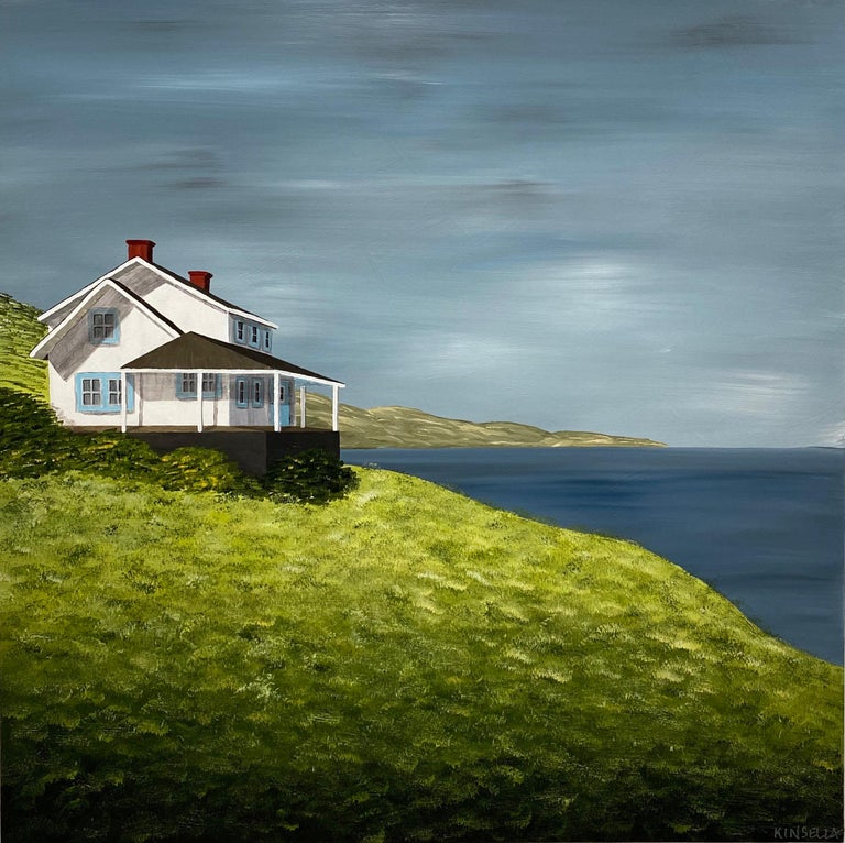 Susan Kinsella - Above the Bay by Susan Kinsella, square contemporary ...