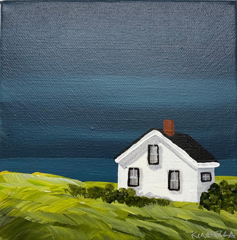 Susan Kinsella - cottage I by Susan Kinsella, Landscape Acrylic on ...