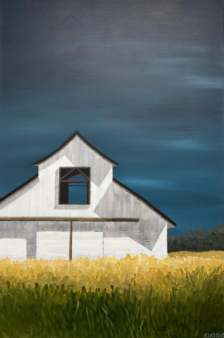 Susan Kinsella - In the Wheatfield by Susan Kinsella, Landscape Acrylic ...