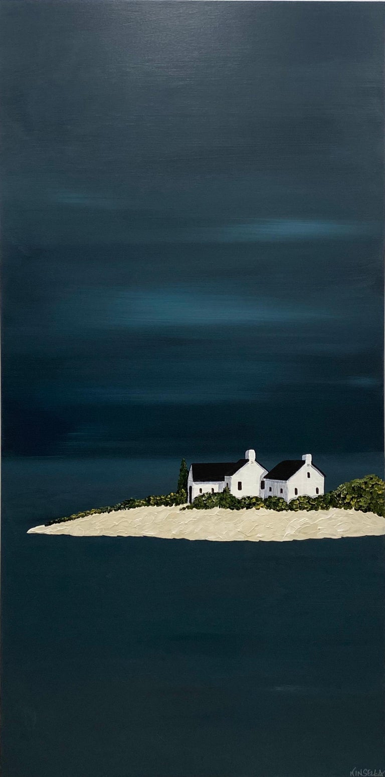 Susan Kinsella - Quietly Waiting by Susan Kinsella, Tall Contemporary ...