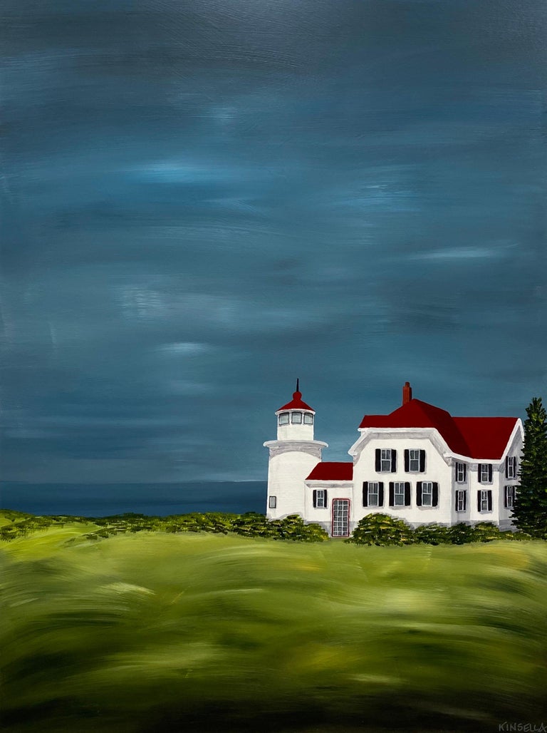Susan Kinsella - The Lighthouse by Susan Kinsella, medium vertical ...