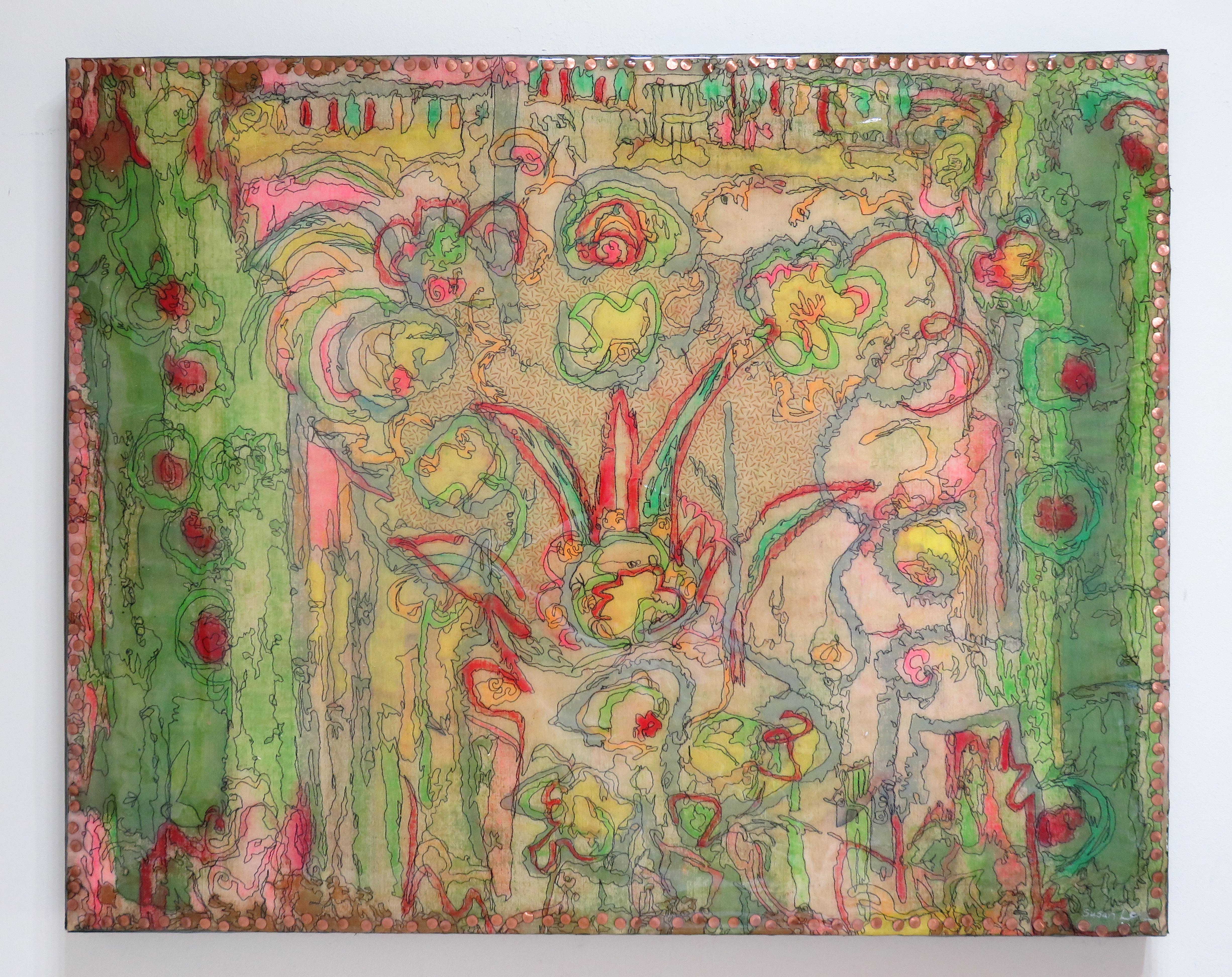 Susan Lenz - Rococo Diptych For Sale at 1stDibs