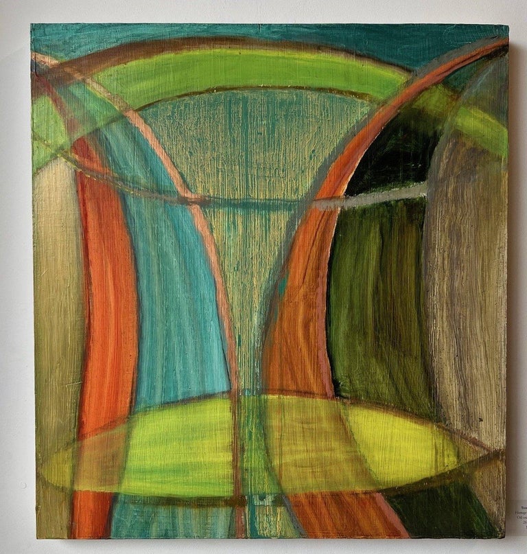 Susan Moss - Homage to Color: Olive For Sale at 1stDibs