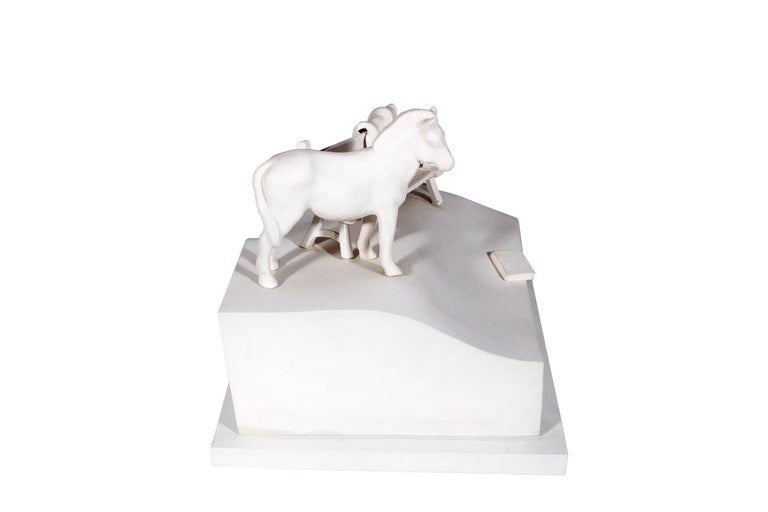 Susan Potts - White Horse, Black Stripes/Black Horse, White Stripes For ...