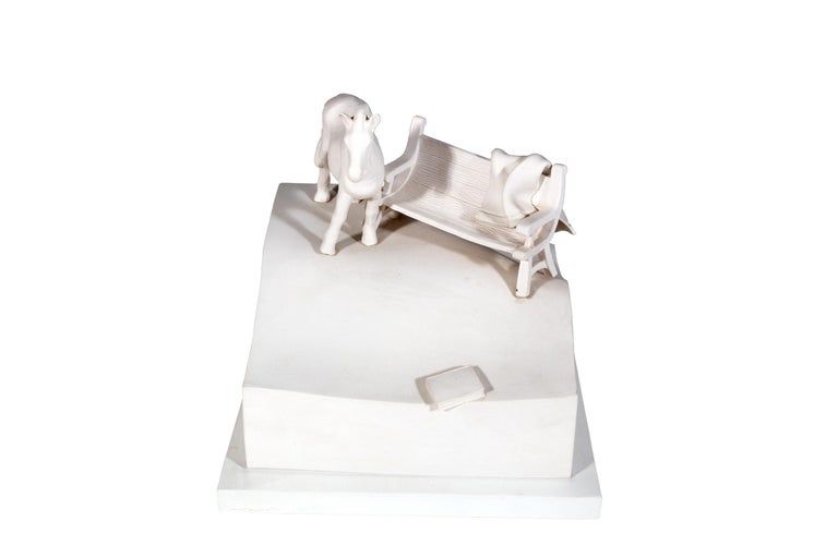 Susan Potts - White Horse, Black Stripes/Black Horse, White Stripes For ...