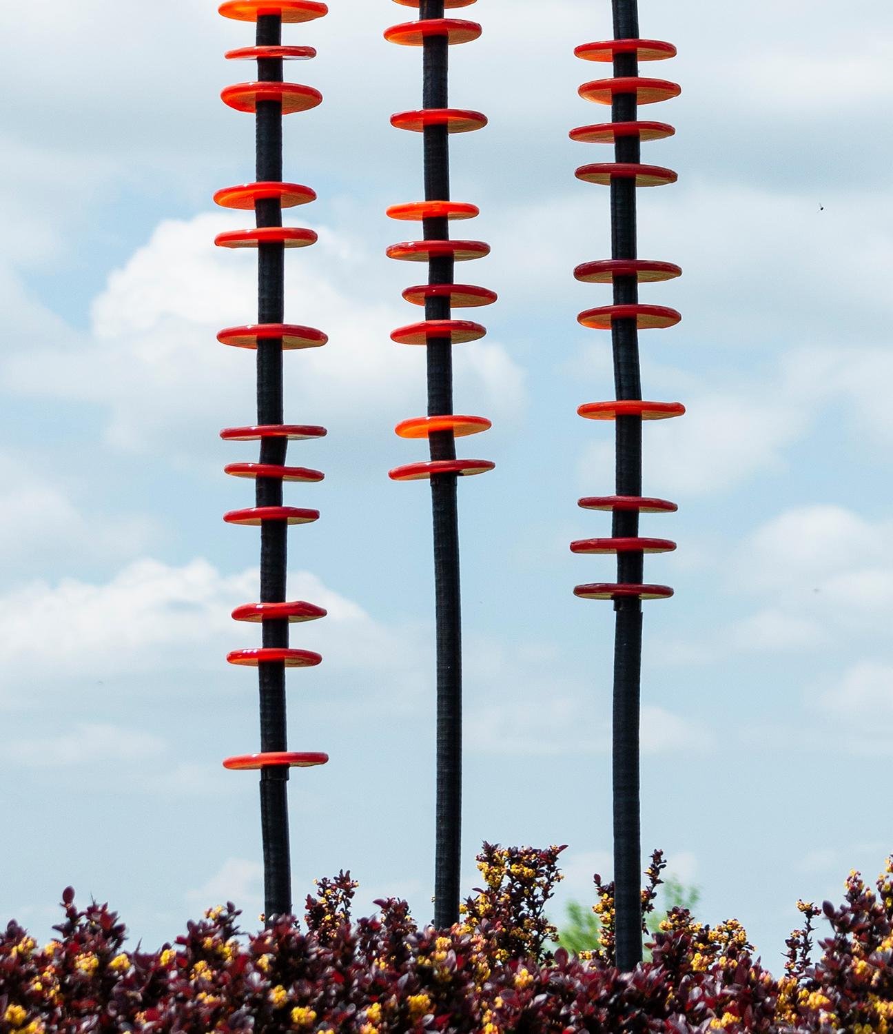 Susan Rankin - Warm Glow - contemporary, hand-blown glass and steel ...