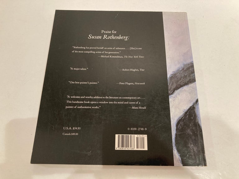Susan Rothenberg Collectible Contemporary Art Book by Joan Simon For ...
