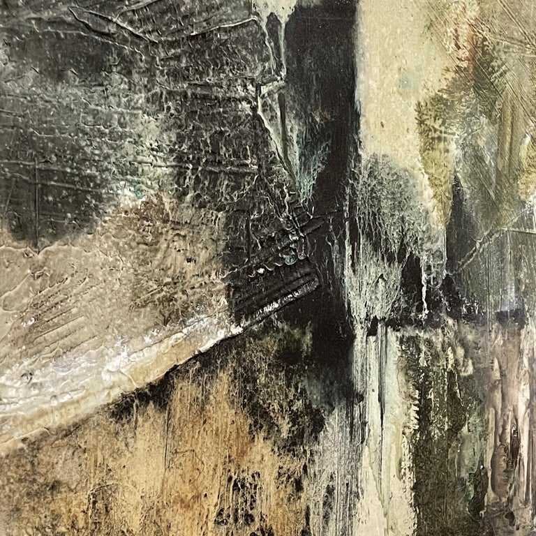 Susan Sahall - Stunning Framed Sahall Original Abstract Landscape For ...