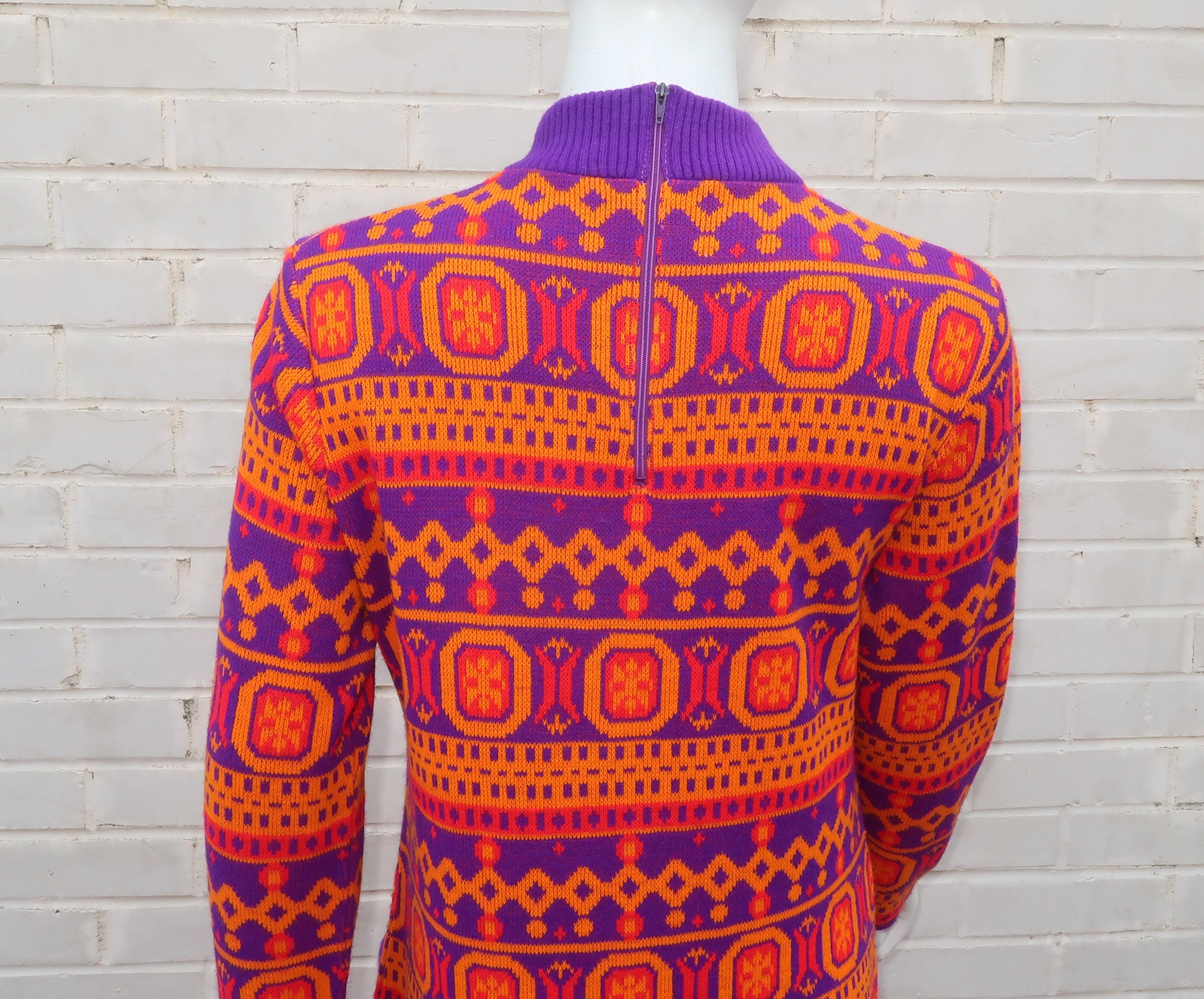 Susan Small English Mod Maxi Sweater Dress, 1970's at 1stDibs | susan ...