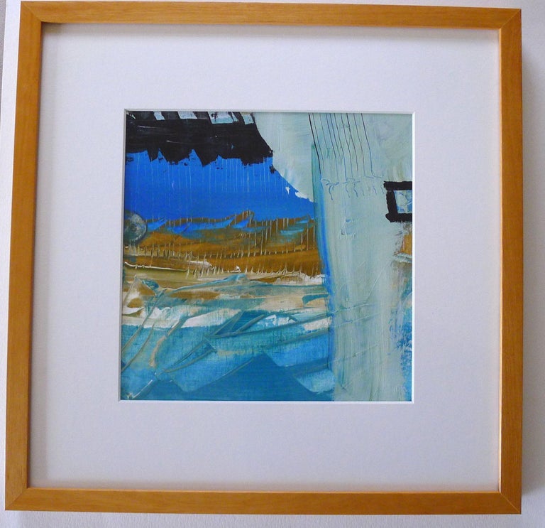 Susan Ulrich - Gravity, Painting, Acrylic on Paper For Sale at 1stDibs