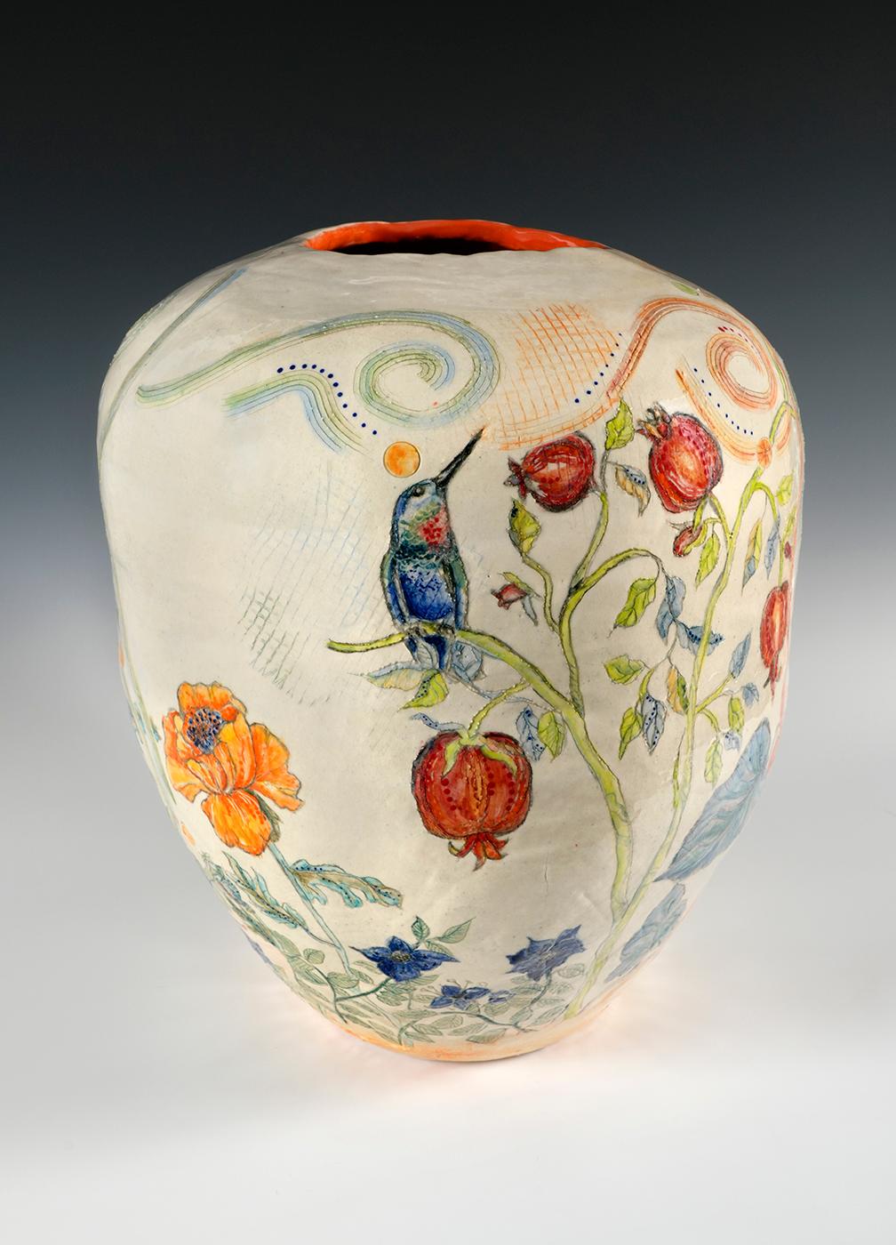 Susan Voss - Pomegranate Daze For Sale at 1stDibs