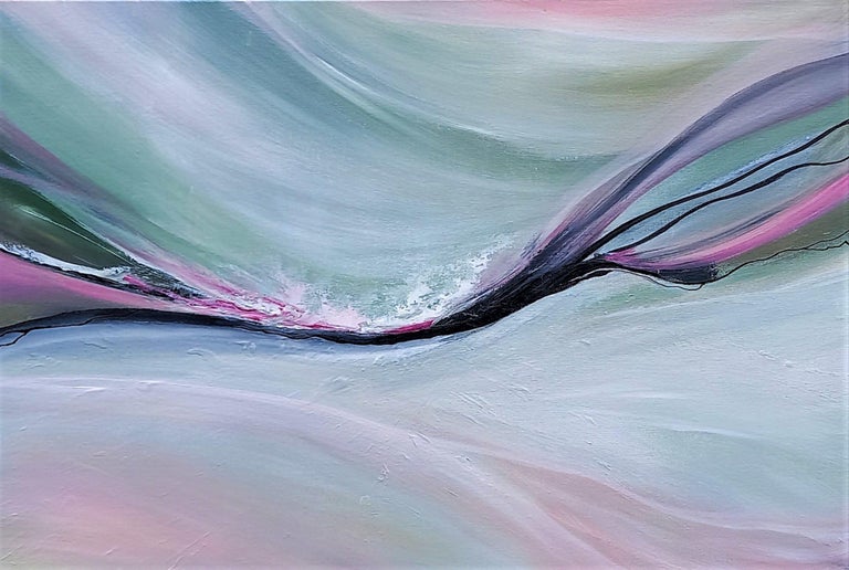 Susan Wooler - Night Garden 76 x 51 cm, Painting, Acrylic on Canvas For ...