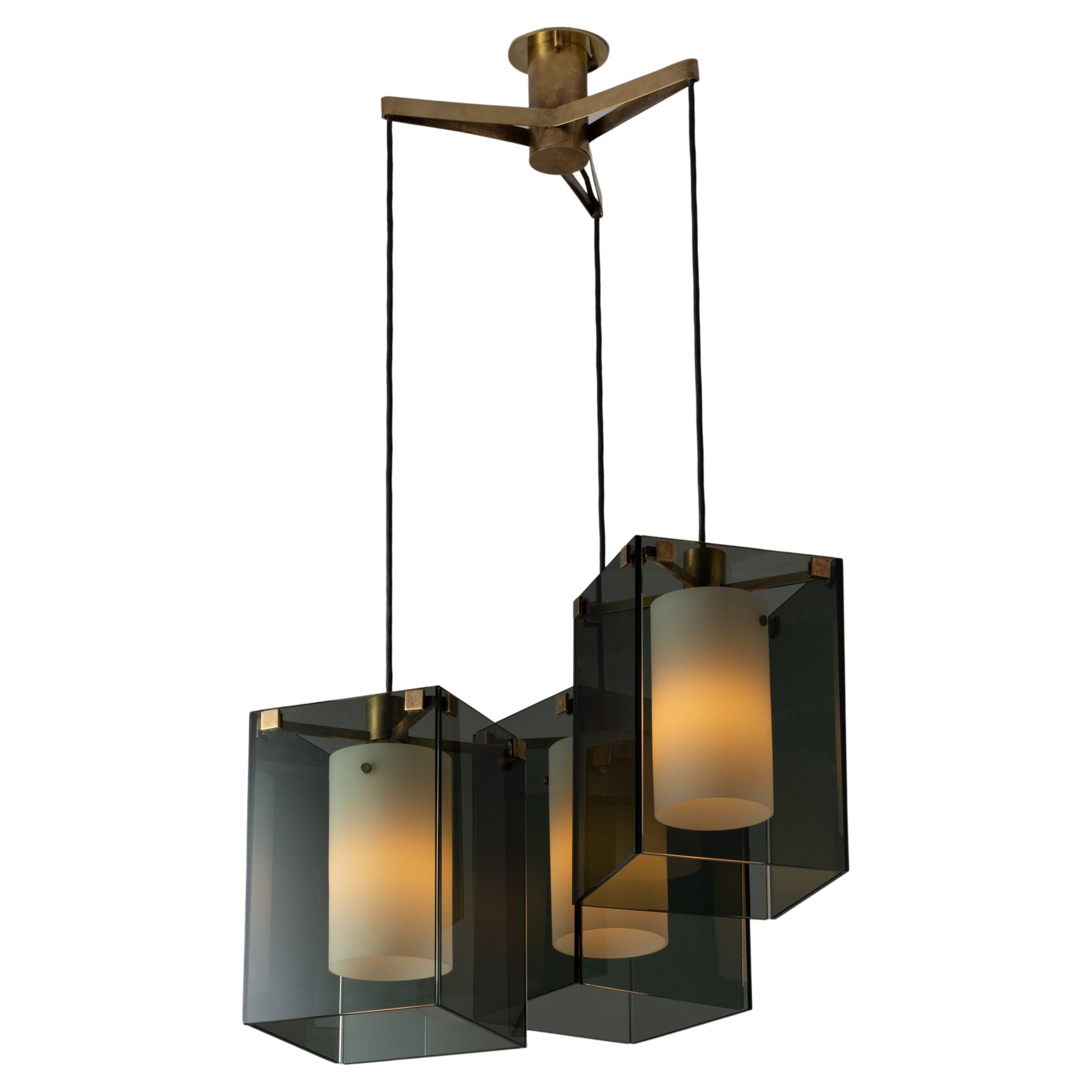 Model 2054 Ceiling Light by Max Ingrand for Fontana Arte For Sale at ...