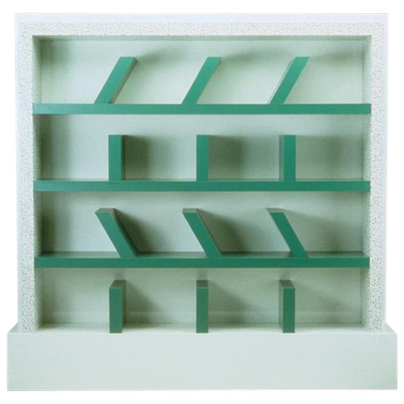 Memphis W. Carlton; bookcase room divider by Ettore Sottsass at 1stDibs ...