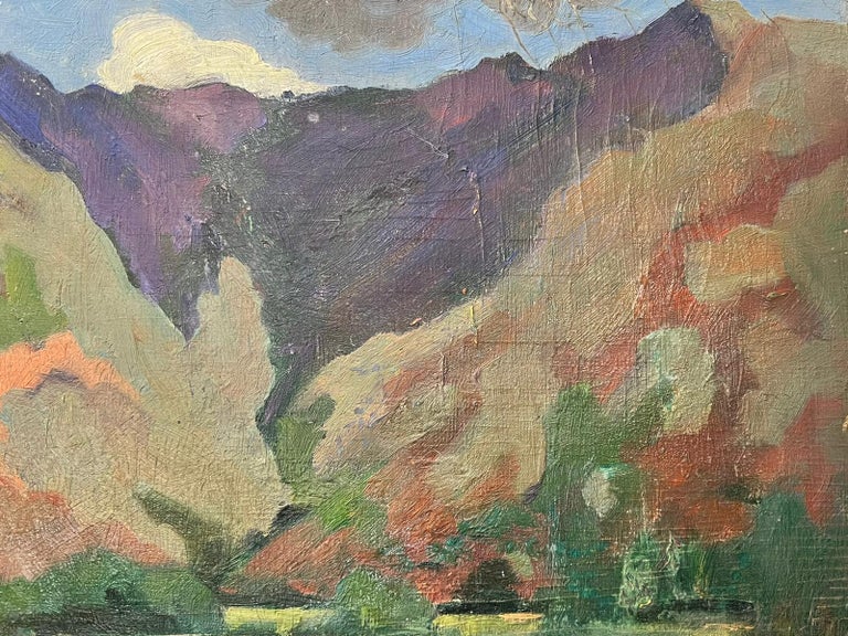 Suzanne Crochet - 1930's French Post Impressionist Oil Painting ...