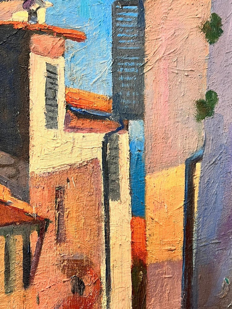 Suzanne Crochet - Provencal Sunny Old Town 1930's French Post ...