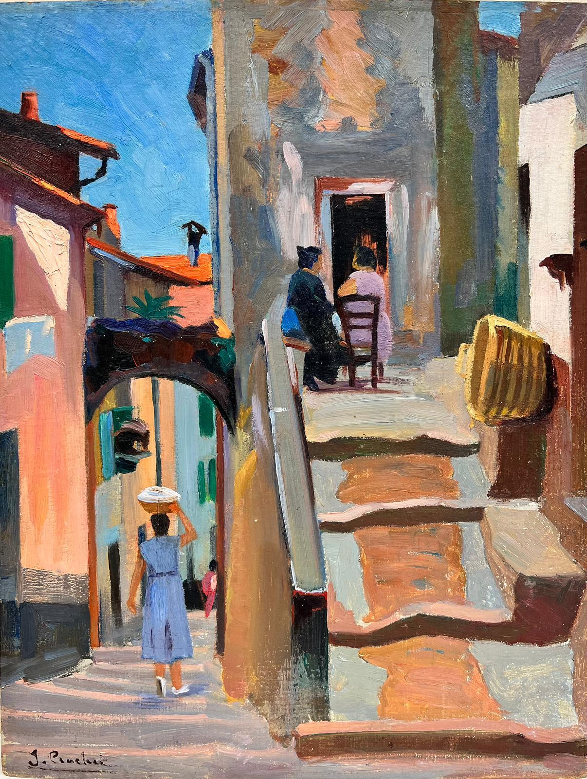 Suzanne Crochet - 1930's French Post Impressionist Oil Painting Moody ...