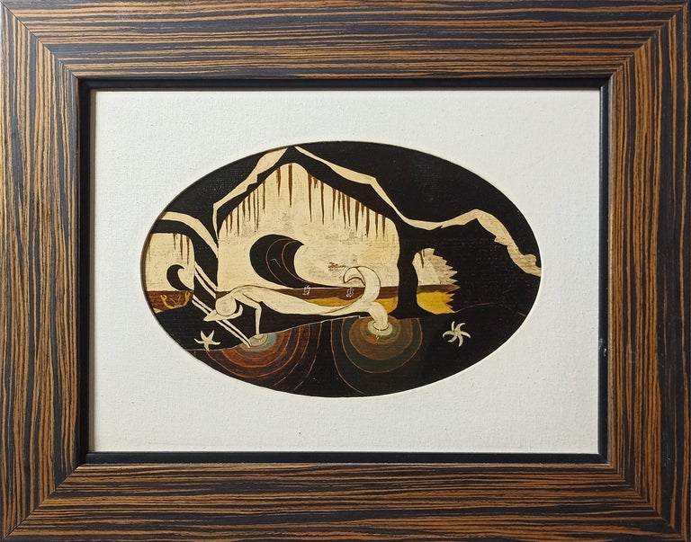 Suzanne Law - The mermaid who couldn't climb the iceberg . Framed ...