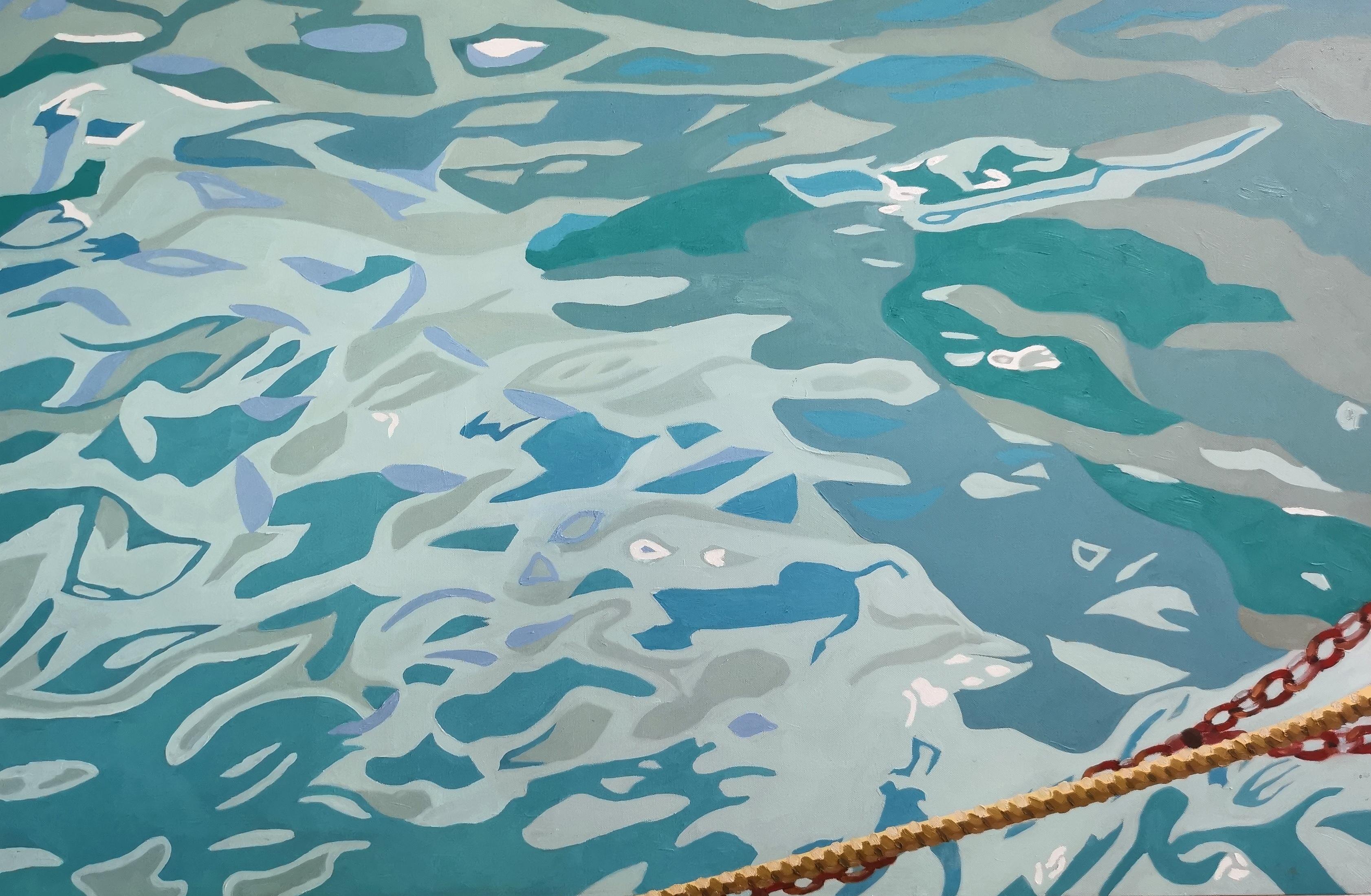 Deirdre Schanen - 'It Is Sad Only To Us' original abstract oil painting ...