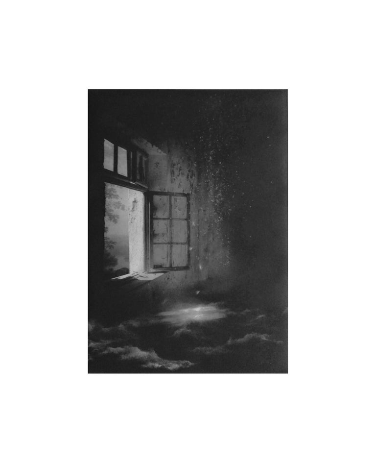 Suzanne Moxhay - Open Window and Rain - Etching, Photogravure For Sale ...
