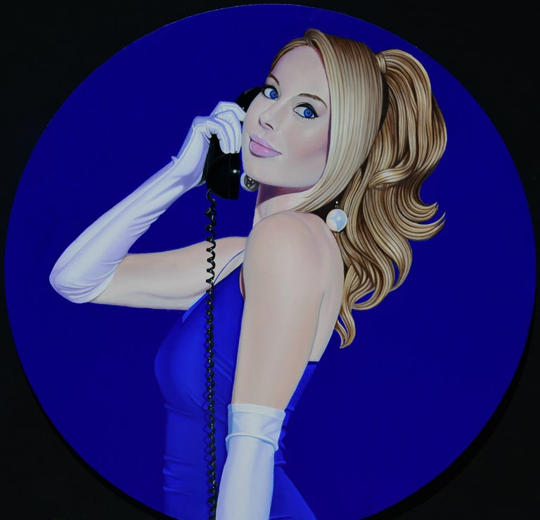Suzy Smith - "Hello......" Oil Painting For Sale at 1stDibs