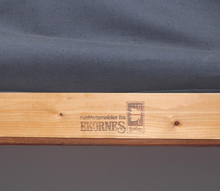 Svane Daybed in Orange Fabric by Ingmar Relling for Ekornes, 1960s at ...