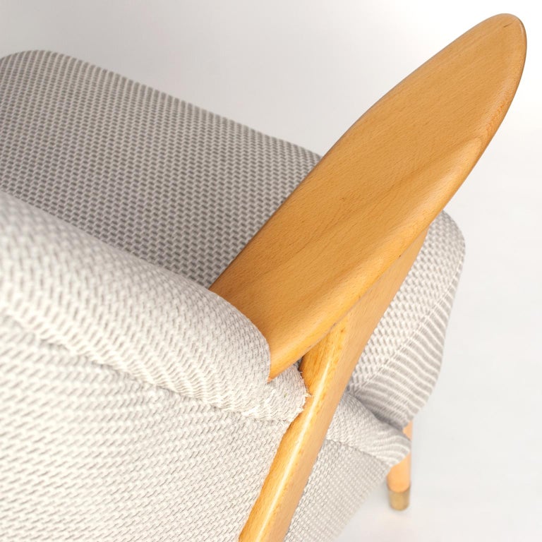 Svante Skogh Scandinavian Modern Lounge Chair by Säffle Möbelfabrik ...