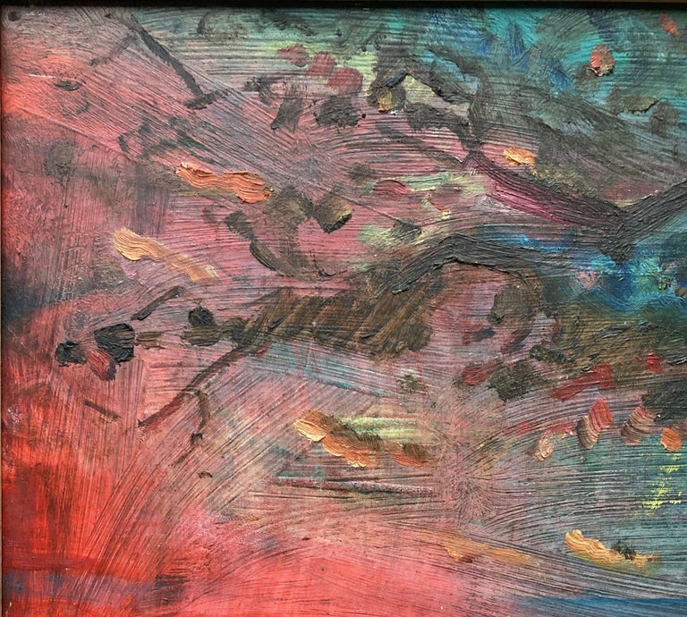 Sven Berlin - Sven Berlin, Pychedelic coastal landscape For Sale at 1stDibs