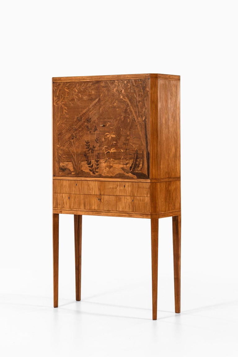Sven-Erik Fryklund and Carl Malmsten Cabinet by Carl Malmsten Workshop ...