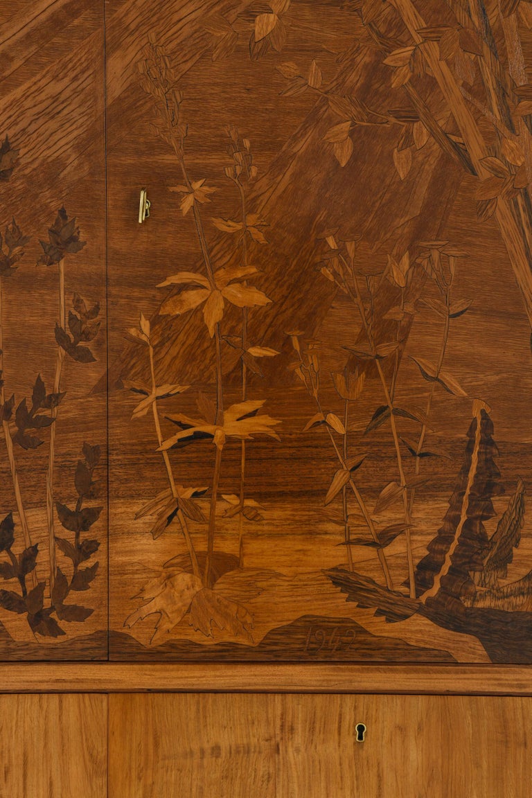 Sven-Erik Fryklund and Carl Malmsten Cabinet by Carl Malmsten Workshop ...