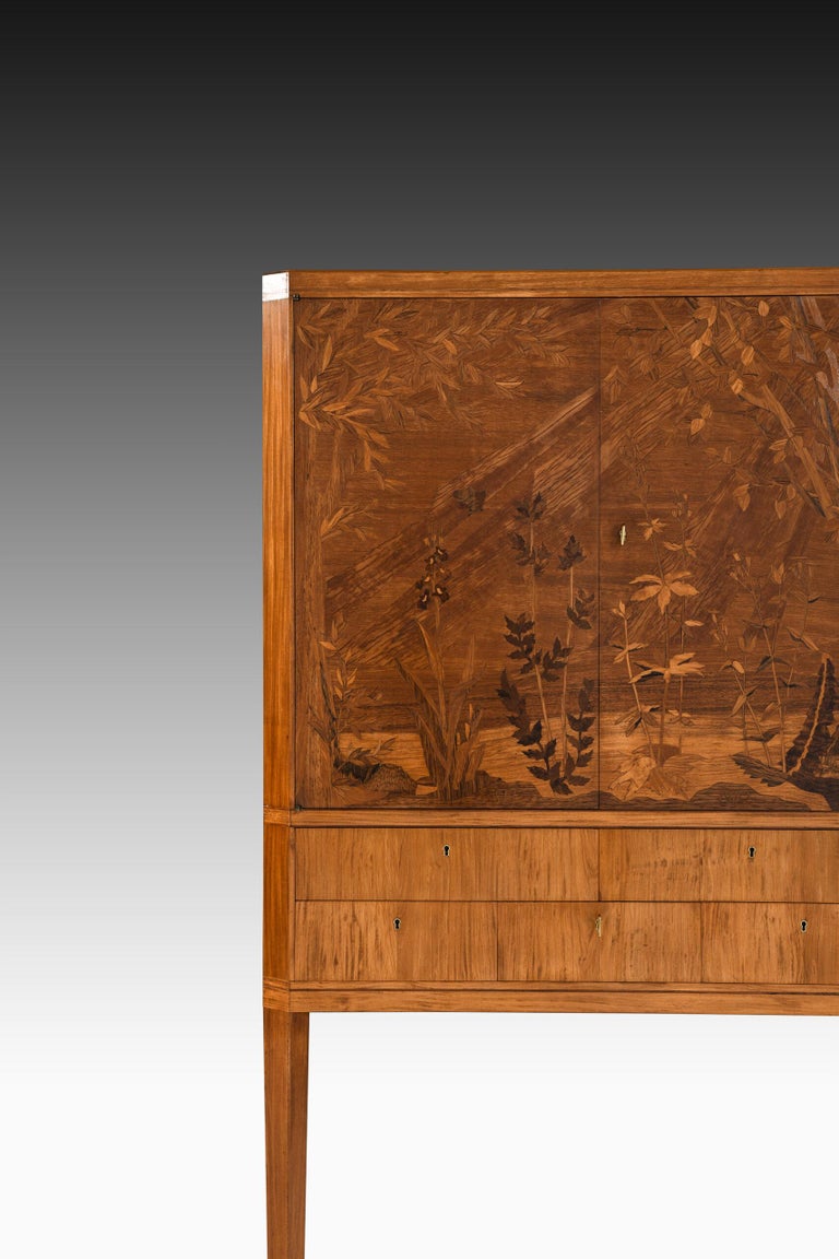 Sven-Erik Fryklund and Carl Malmsten Cabinet by Carl Malmsten Workshop ...