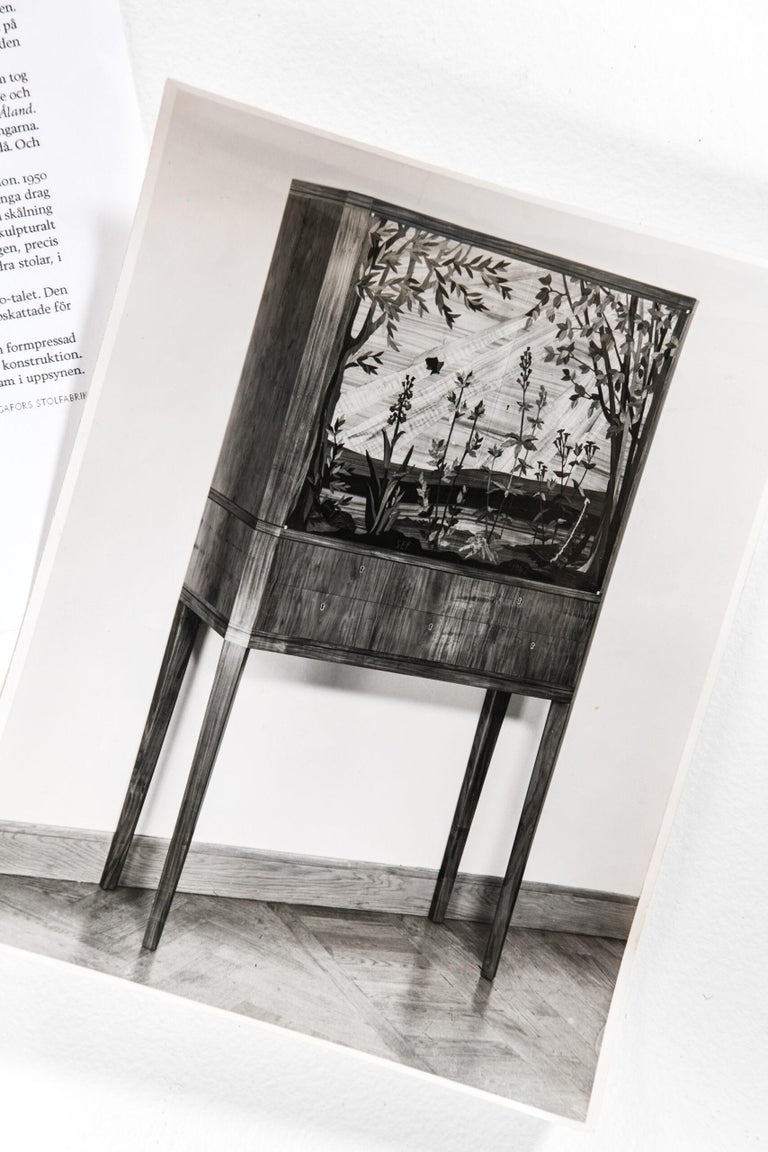 Sven-Erik Fryklund and Carl Malmsten Cabinet by Carl Malmsten Workshop ...