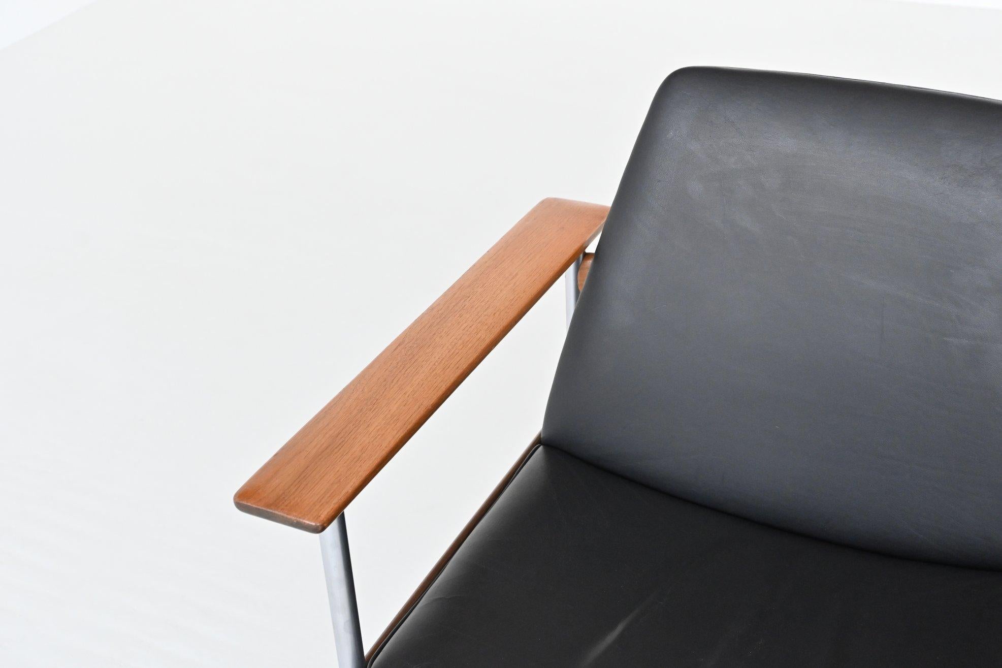 Sven Ivar Dysthe Large Set of Armchairs Dokka Mobler Norway 1960 at 1stDibs