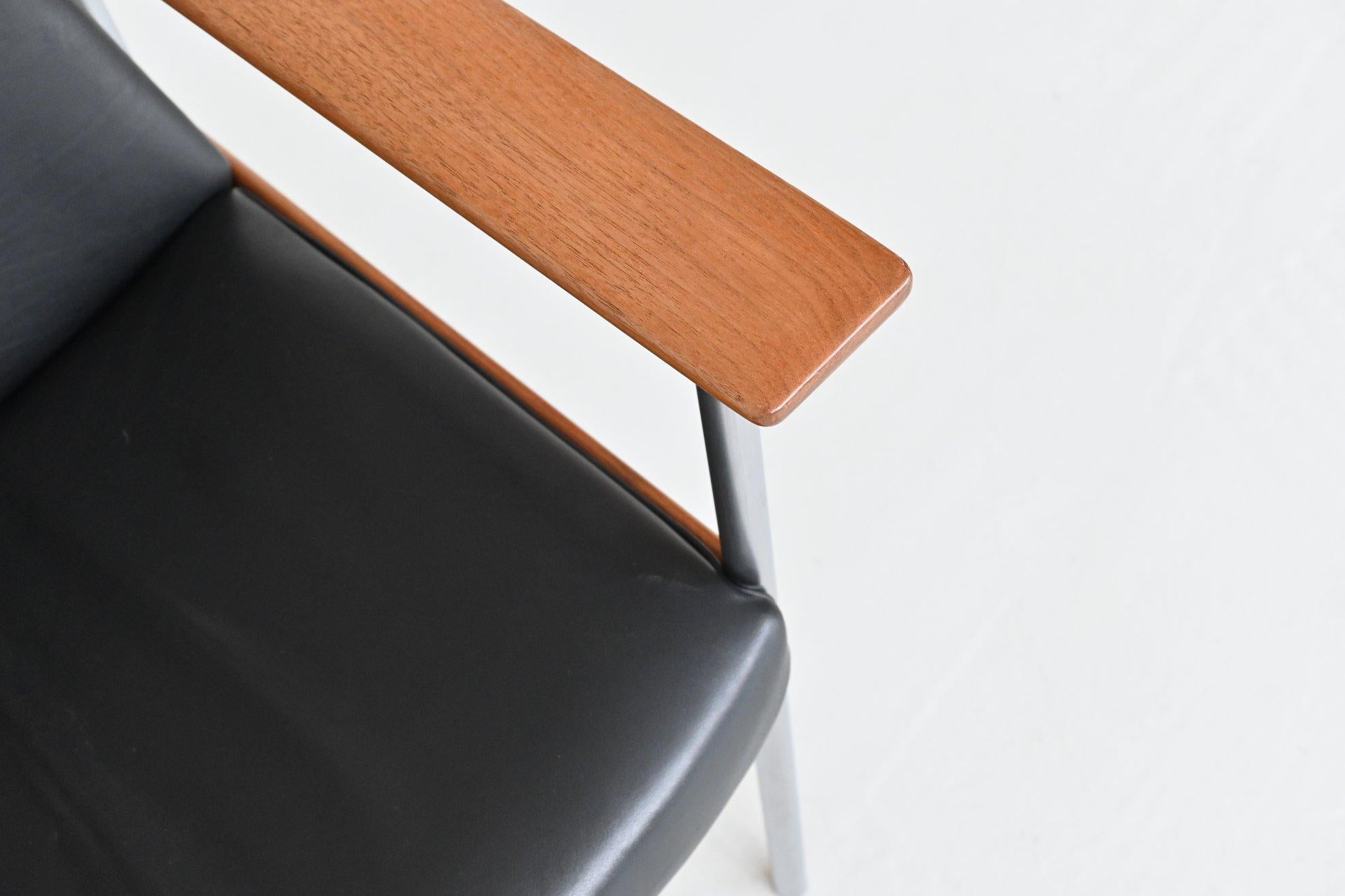 Sven Ivar Dysthe Large Set of Armchairs Dokka Mobler Norway 1960 at 1stDibs