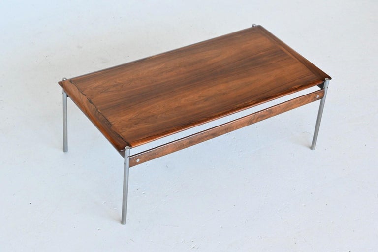 Sven Ivar Dysthe Model 1001 Rosewood Coffee Table Dokka Mobler, Norway ...