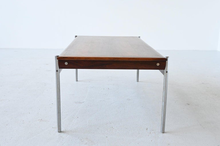 Sven Ivar Dysthe Model 1001 Rosewood Coffee Table Dokka Mobler, Norway ...