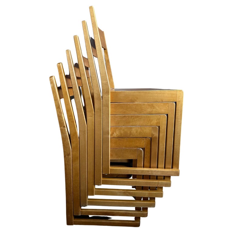 Sven Markelius Orchestra Chairs Set of Six, 1930s For Sale at 1stDibs