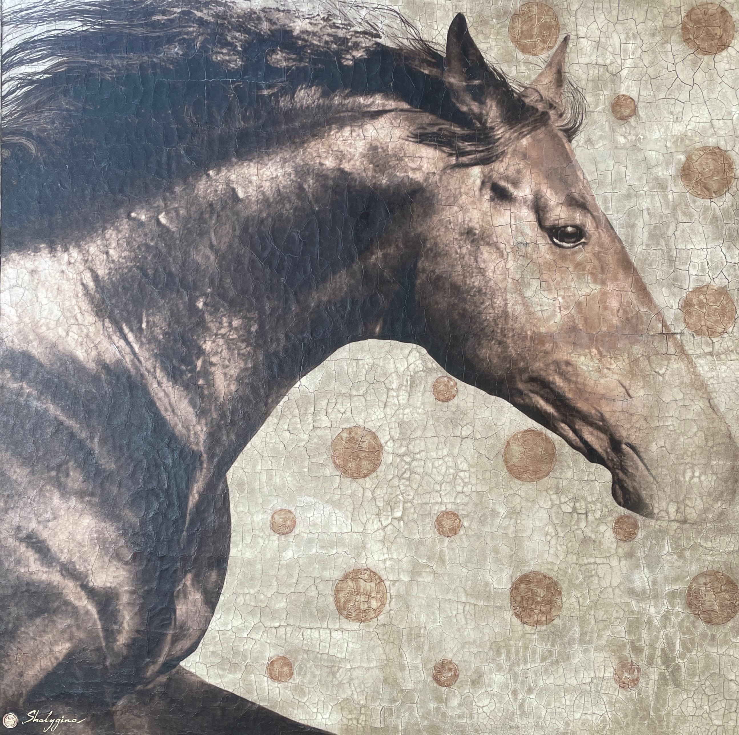 Abi Whitlock - Immersed, Painting, Acrylic on Canvas For Sale at 1stDibs