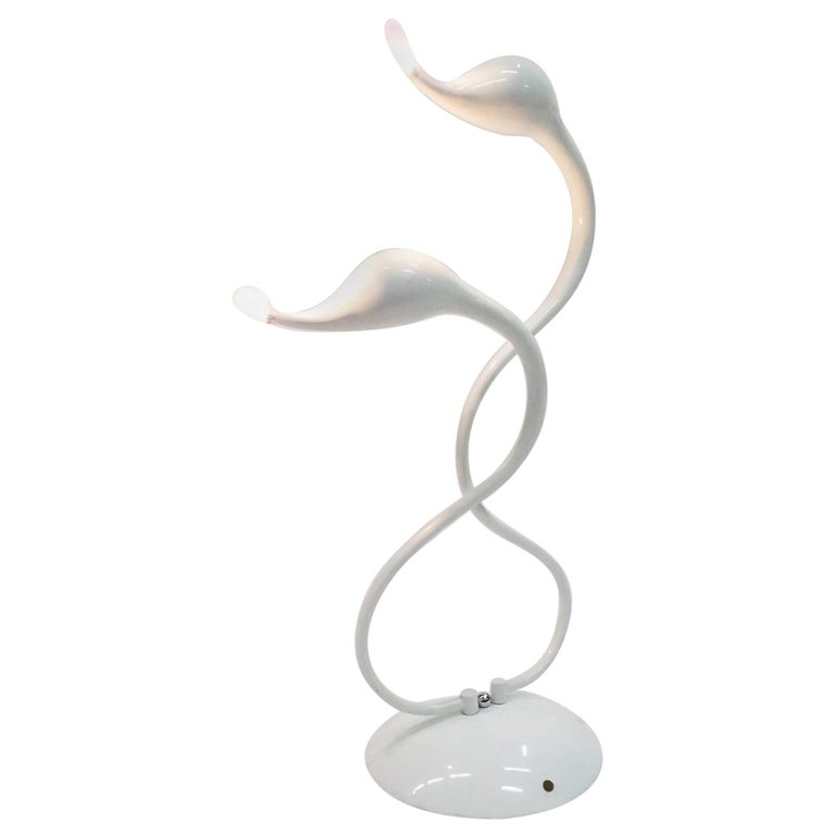 Swan Desk Lamp For Sale at 1stDibs | swan table lamp