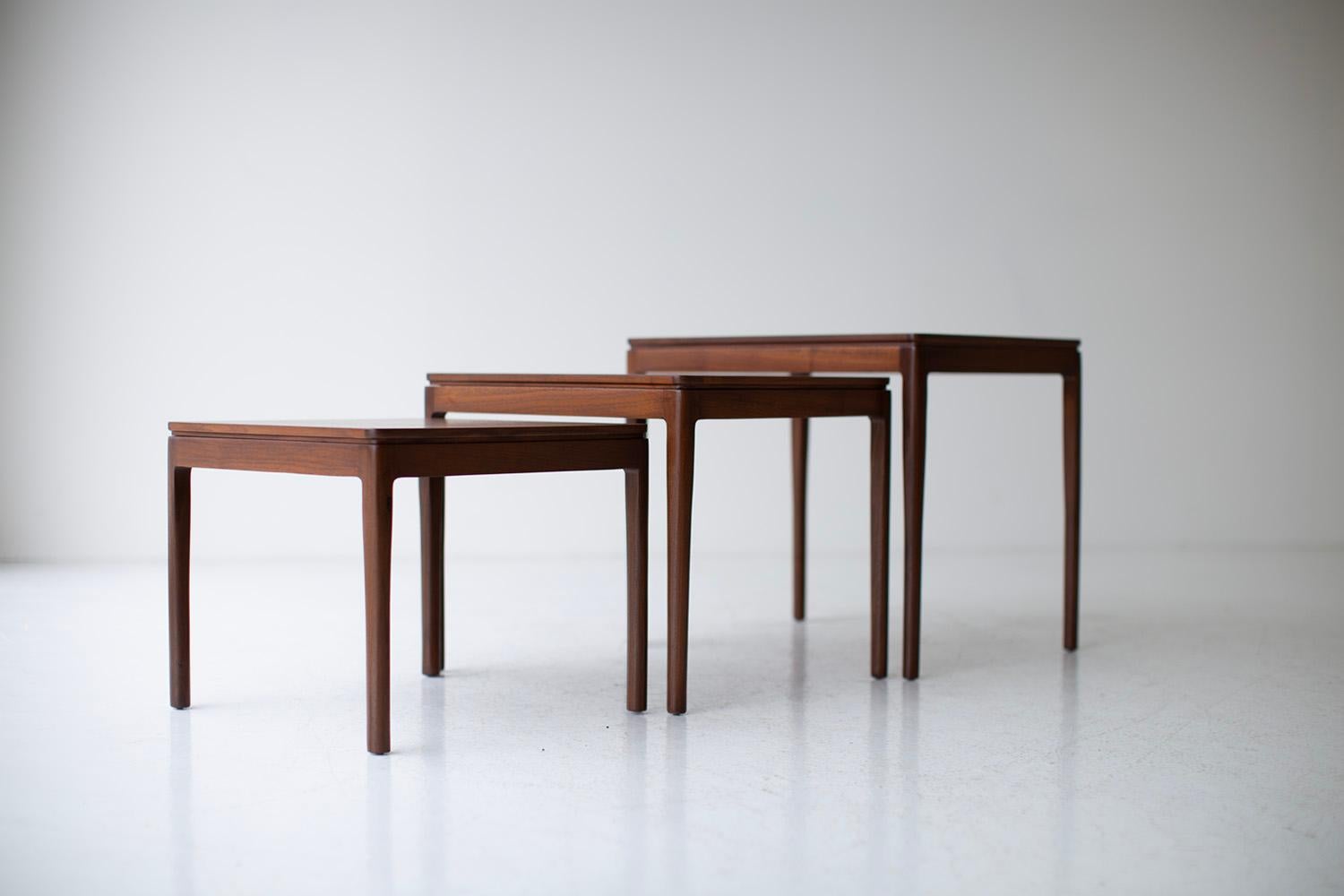Swanky Kipp Stewart Stacking Tables for Drexel For Sale at 1stDibs